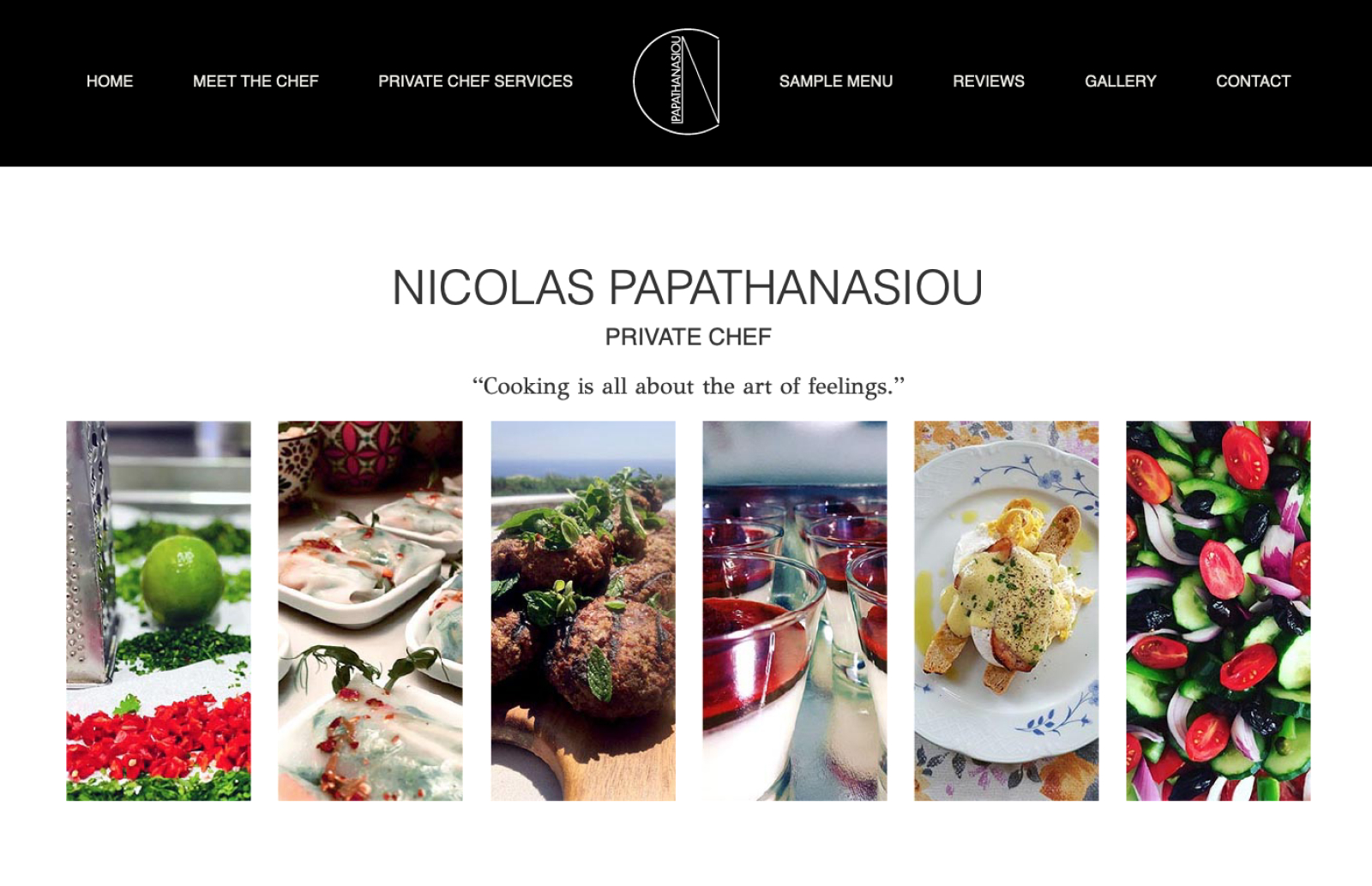 Papathanasiou Nicolas Private Chef, Athens, Mykonos, Greece, London ...